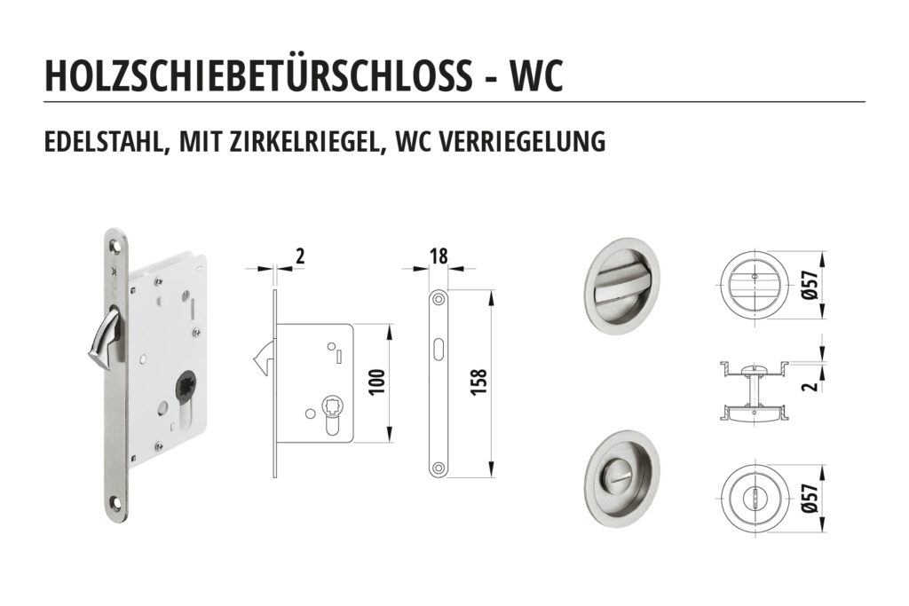 Schiebetur Mit Schloss